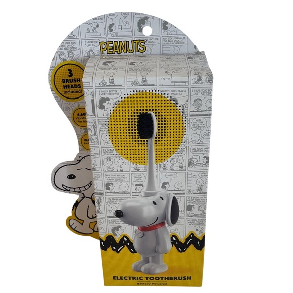Peanuts | Other | Peanuts Snoopy Electric Toothbrush Heads Nib | Poshmark